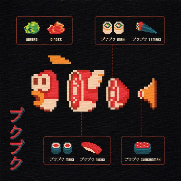 8 Bit Butcher Diagrams | The Coolector