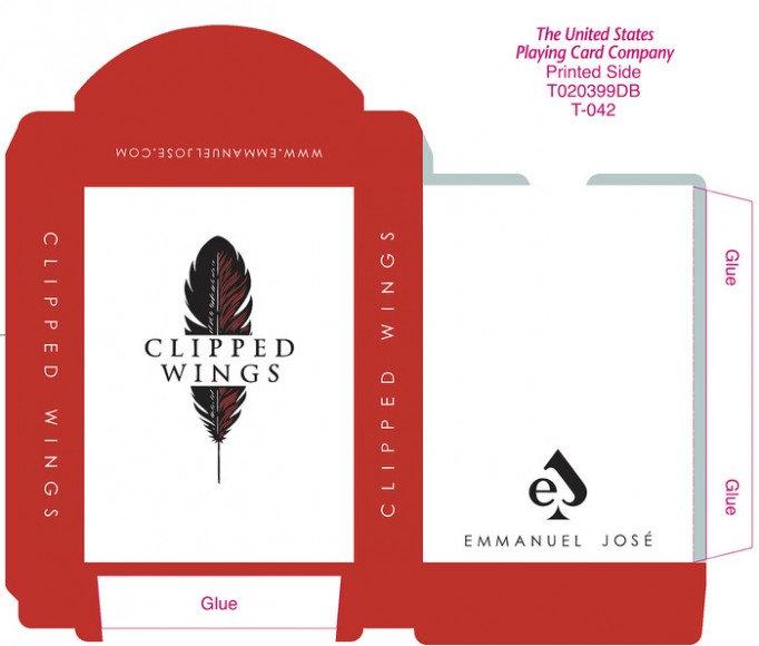 Clipped Wings Playing Cards | The Coolector