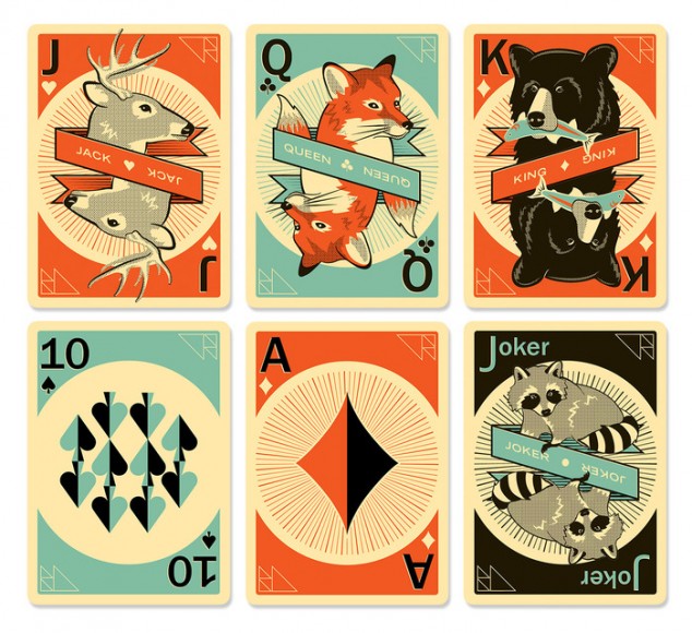 Pocono Modern Playing Cards | The Coolector