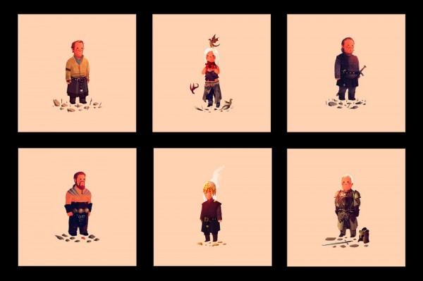 Olly Moss Game of Thrones Prints | The Coolector
