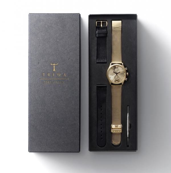 Triwa Sort of Black Gold Watches | The Coolector