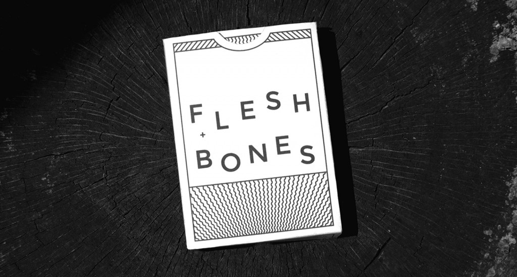 Flesh & Bone Playing Cards | The Coolector