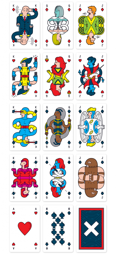 X Men Playing Cards | The Coolector