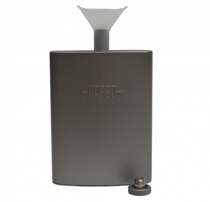 Vargo Titanium Funnel Flask | The Coolector