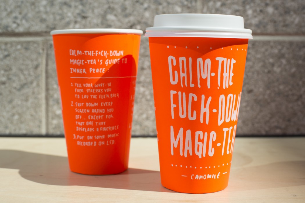Calm The F*ck Down Magic Tea | The Coolector