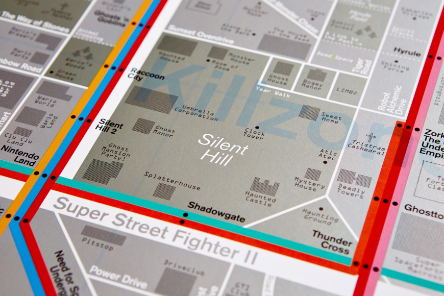 Game Map Print | The Coolector