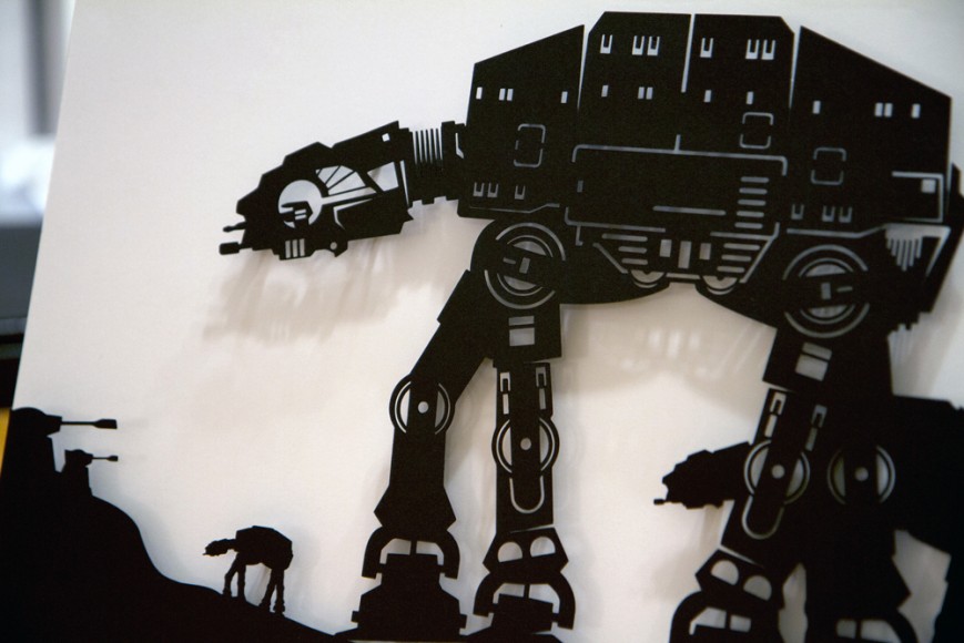Star Wars AT-AT Walker Silhouette | The Coolector