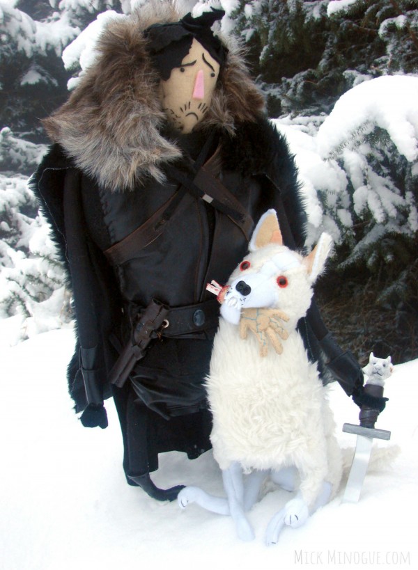 Jon Snow Plush by Mick Minogue | The Coolector