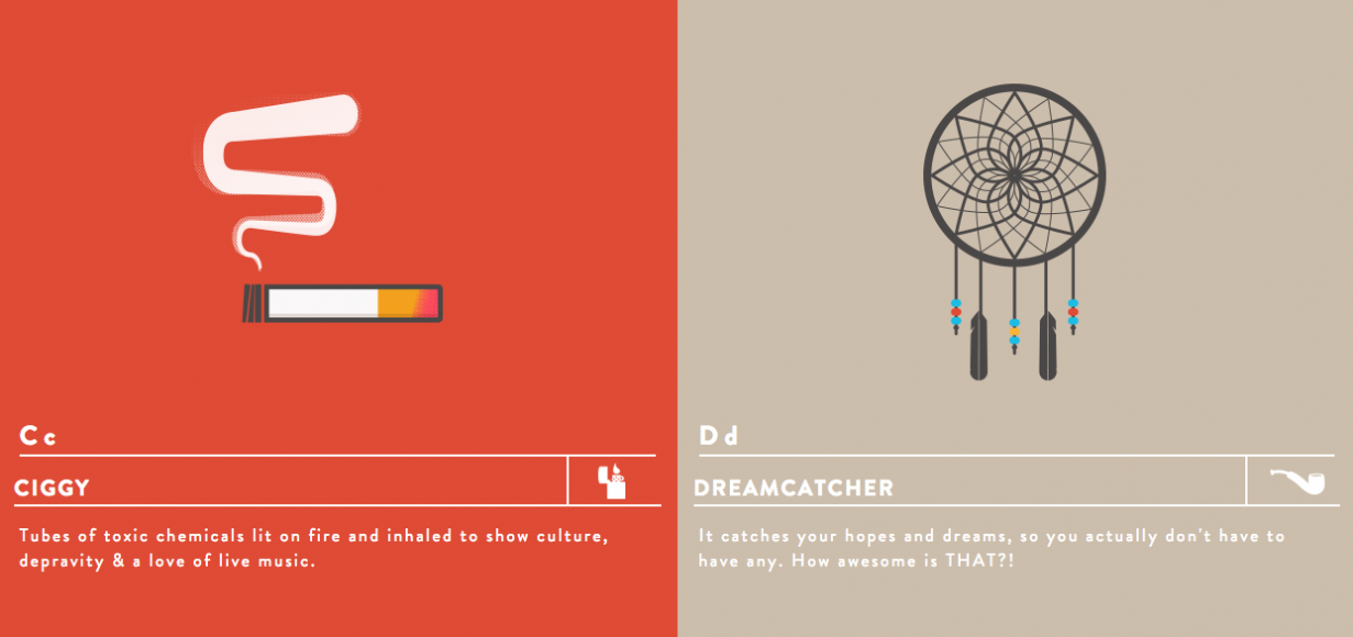Hipster Alphabet | The Coolector
