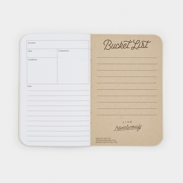 The Adventure Log Notebook by Word | The Coolector