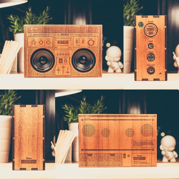 The Wooden Boombox | The Coolector