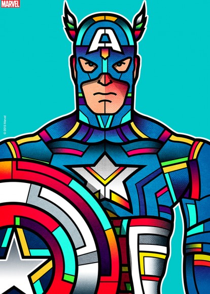 Avengers Stain Glass Art | The Coolector