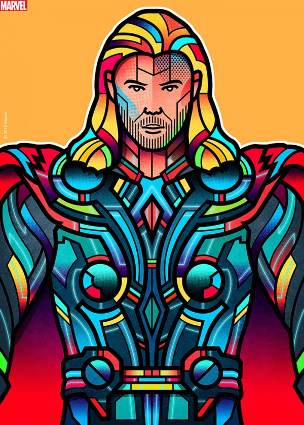 Avengers Stain Glass Art | The Coolector