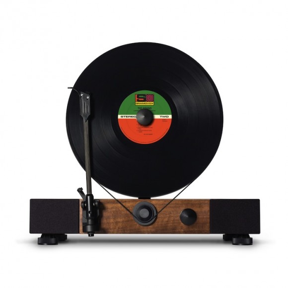 Floating Record™ Vertical Turntable | The Coolector