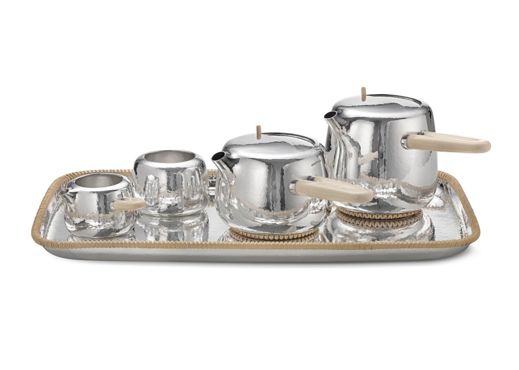 George Jensen x Marc Newson Mammoth Tea Set | The Coolector