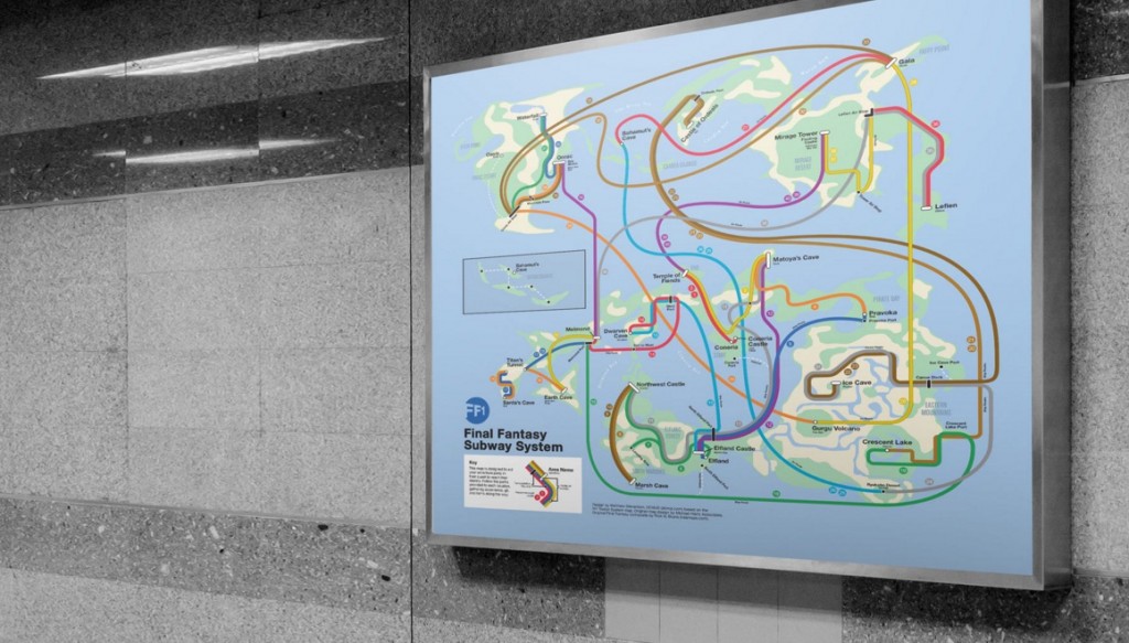 Nintendo Tube Maps | The Coolector