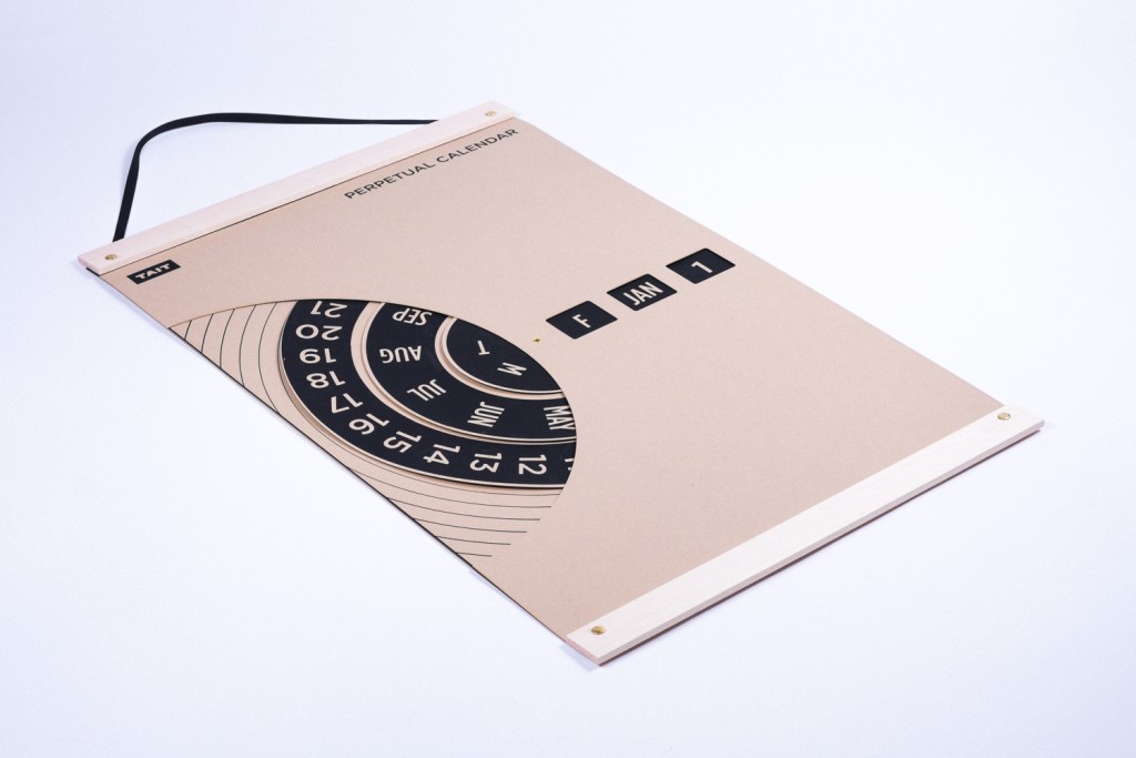 Tait Design Perpetual Calendar | The Coolector