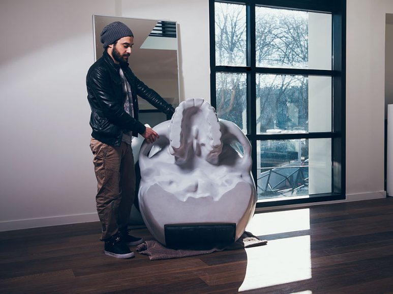 Gregory Besson Skull Armchair | The Coolector