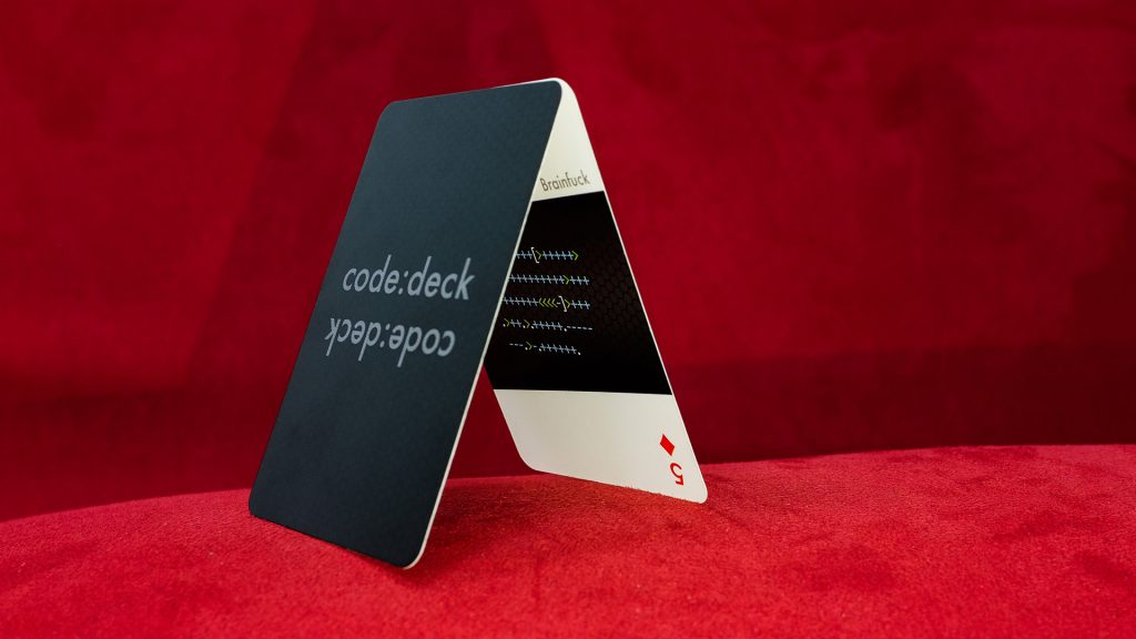 Code:Deck Playing Cards | The Coolector