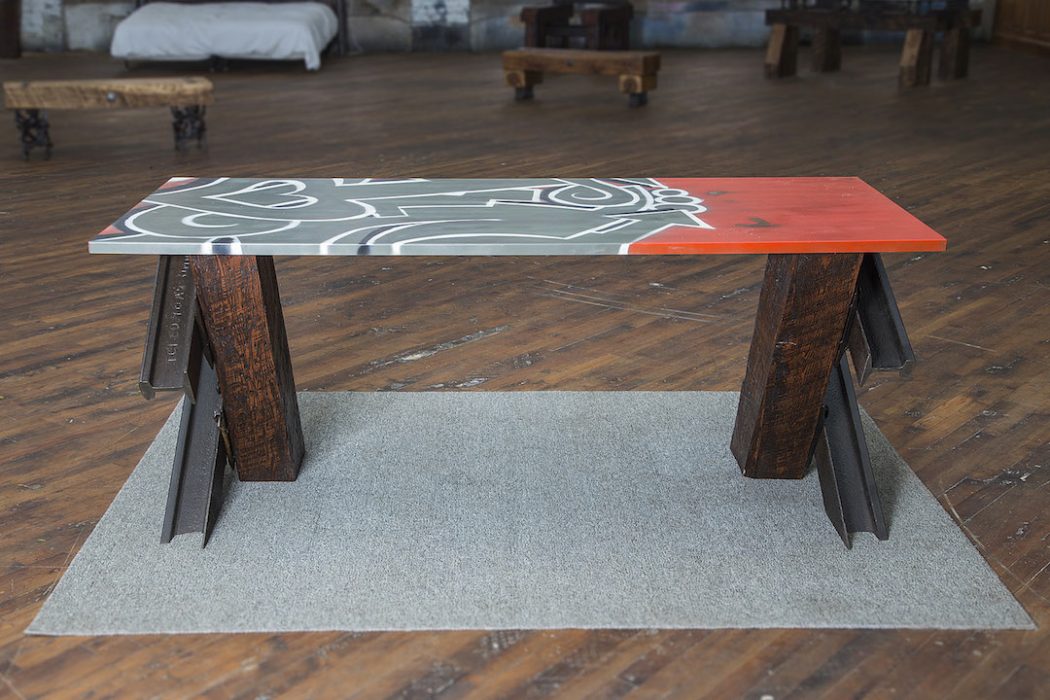 Rail Yard Studio Graffiti Switchpoint Desk | The Coolector