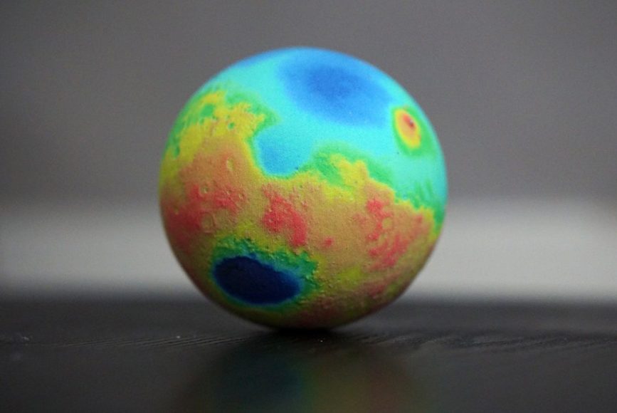 Miniature 3D Printed Planets | The Coolector