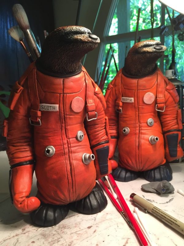 Dave Pressler Astro Sloth Sculpture | The Coolector