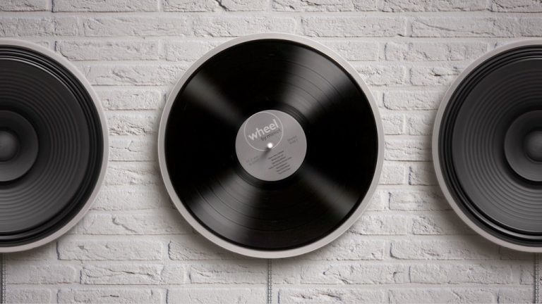 Wheel Vinyl Record Player | The Coolector