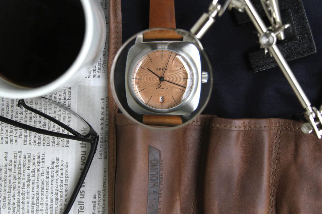 Brew x Worn & Wound HP-1 Limited Edition Watches | The Coolector