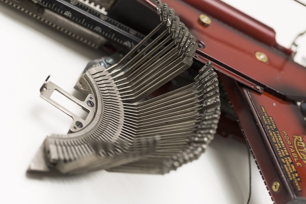 Éric Nado Typewriter Guns | The Coolector
