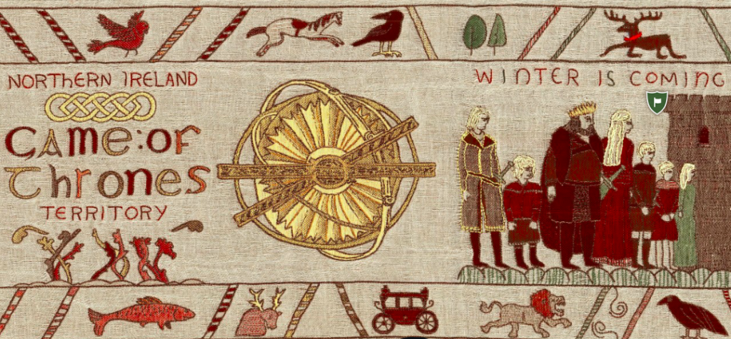 Game of Thrones Interactive Tapestry | The Coolector