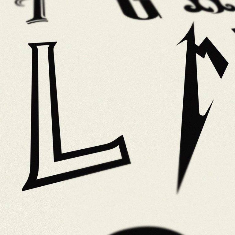 We Are Dorothy Alphabet of Music Typography Posters | The Coolector