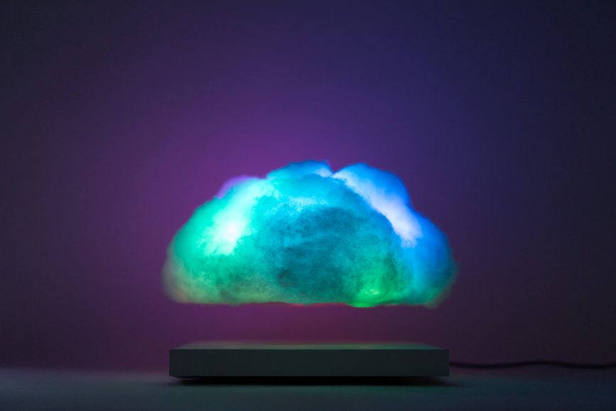 Floating Cloud Levitating LED Lamp | The Coolector
