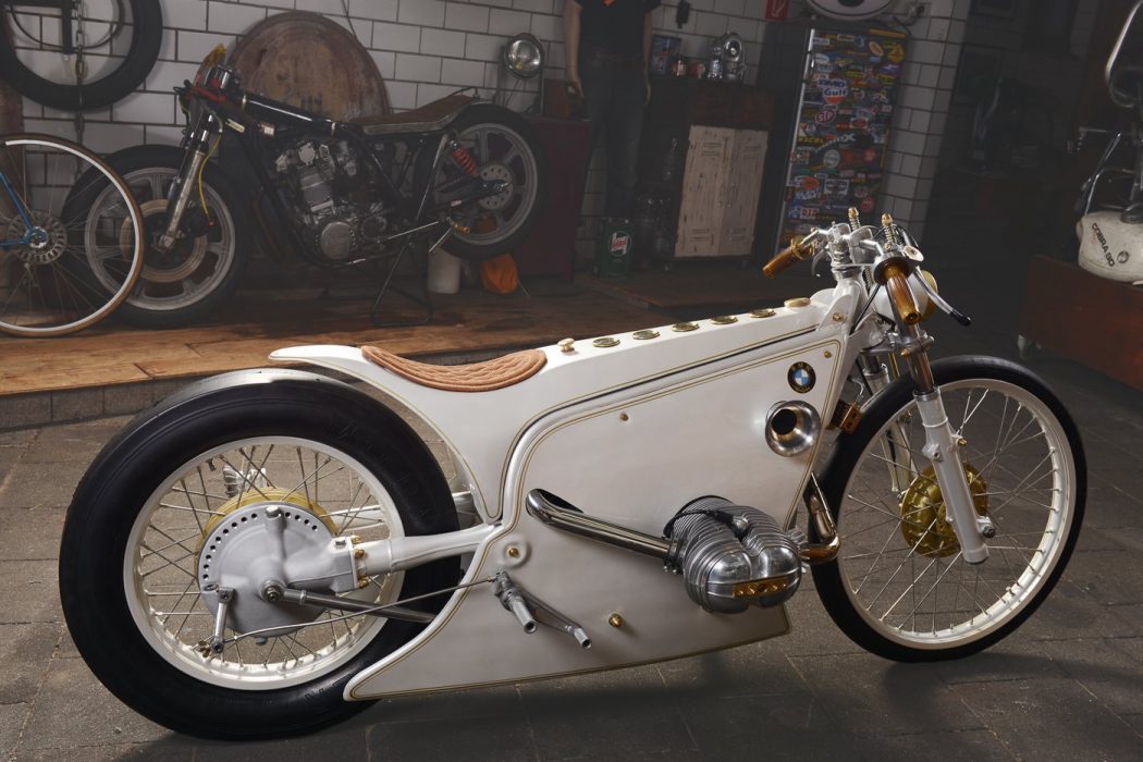 Kingston Customs White Phantom Motorbike | The Coolector