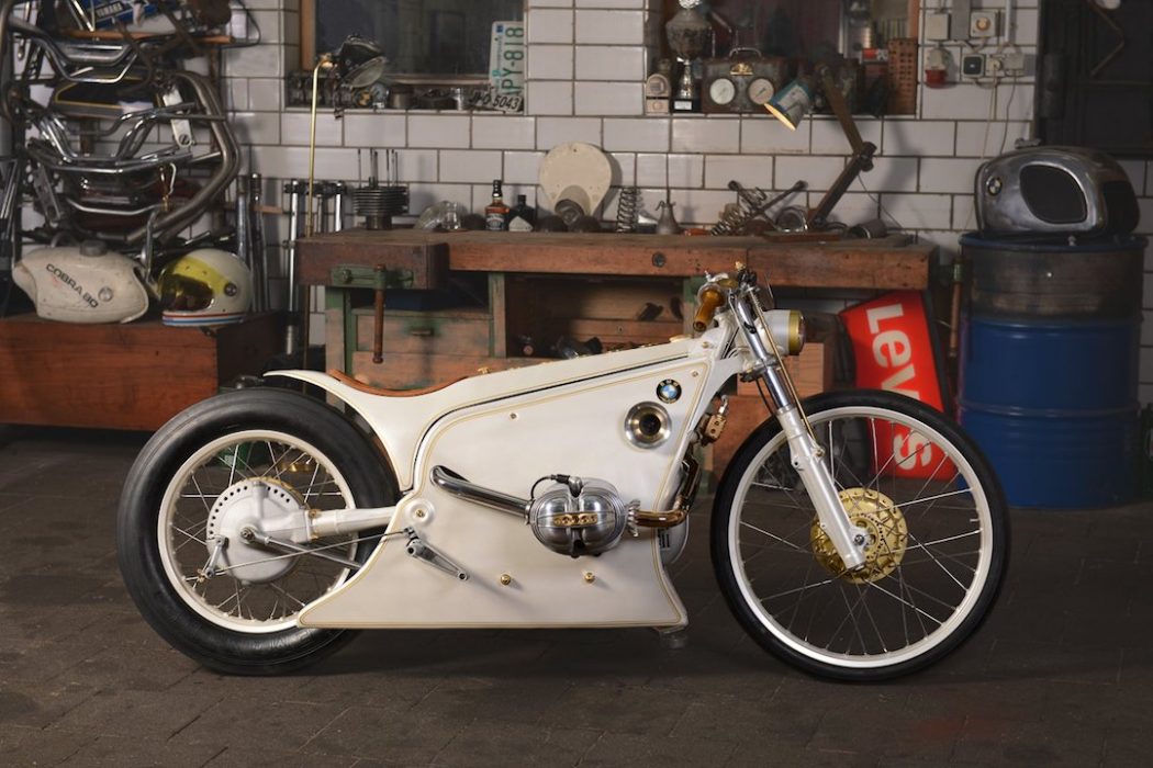 Kingston Customs White Phantom Motorbike | The Coolector