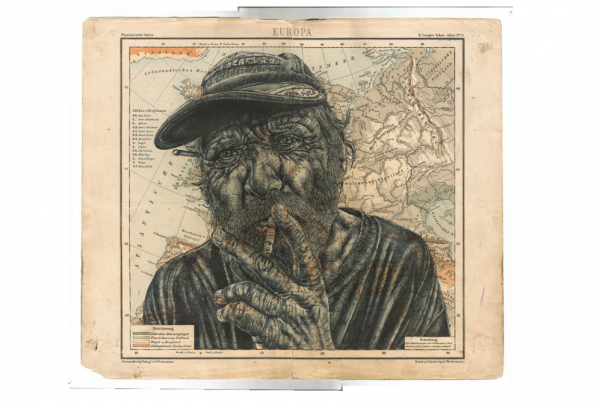 Mark Powell Map Art | The Coolector