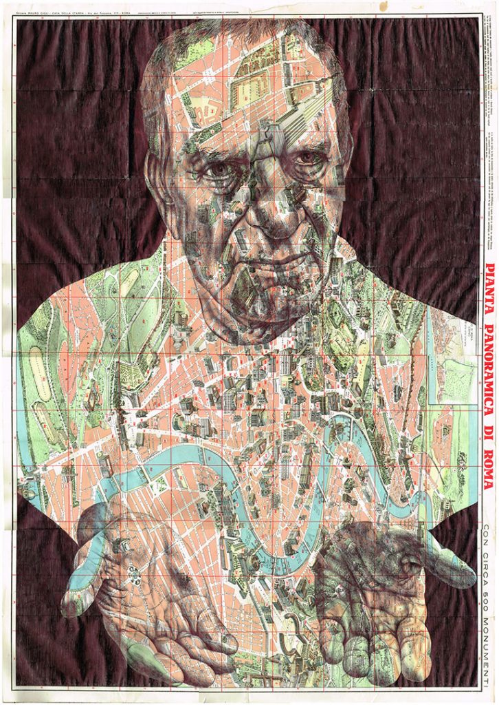 Mark Powell Map Art | The Coolector