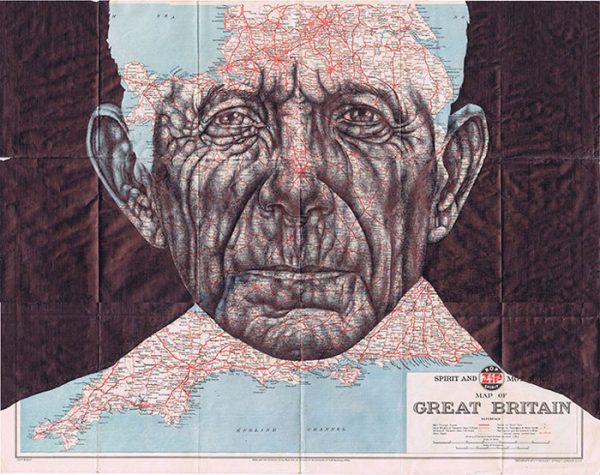 Mark Powell Map Art | The Coolector