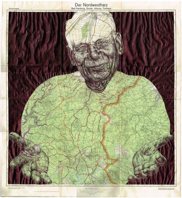 Mark Powell Map Art | The Coolector