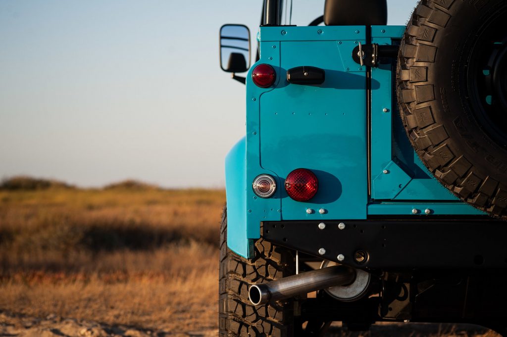 Cool N Vintage Light Blue Land Rover | The Coolector