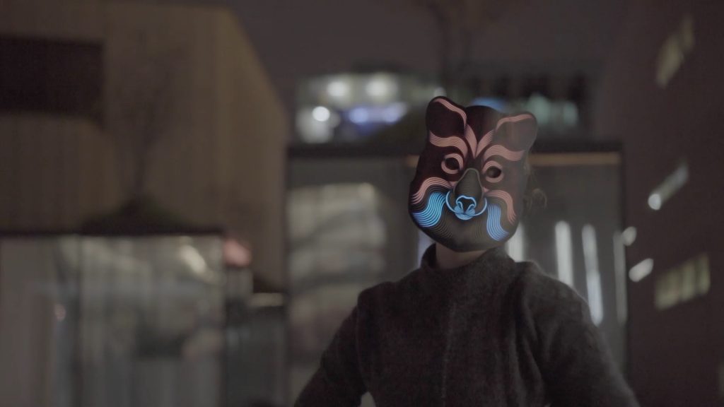 Outline Sound Reactive LED Mask | The Coolector