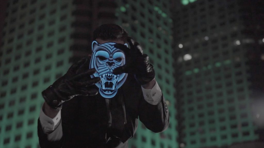 Outline Sound Reactive LED Mask | The Coolector