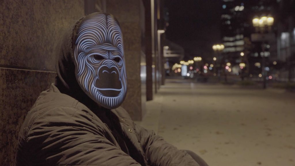 Outline Sound Reactive LED Mask | The Coolector