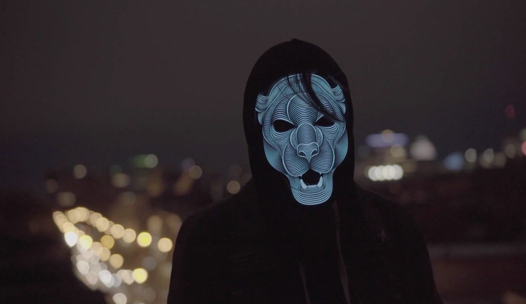 Outline Sound Reactive LED Mask | The Coolector