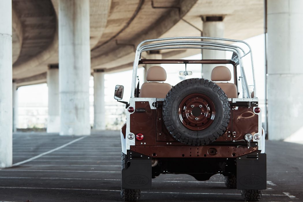 Cool & Vintage Brown Land Rover | The Coolector