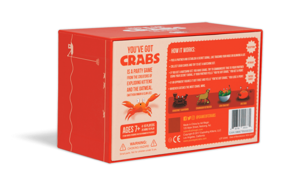 You've Got Crabs Card Game | The Coolector