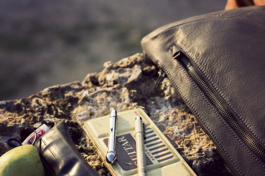 Nisnas Vortex Shadow Leather Bag | The Coolector