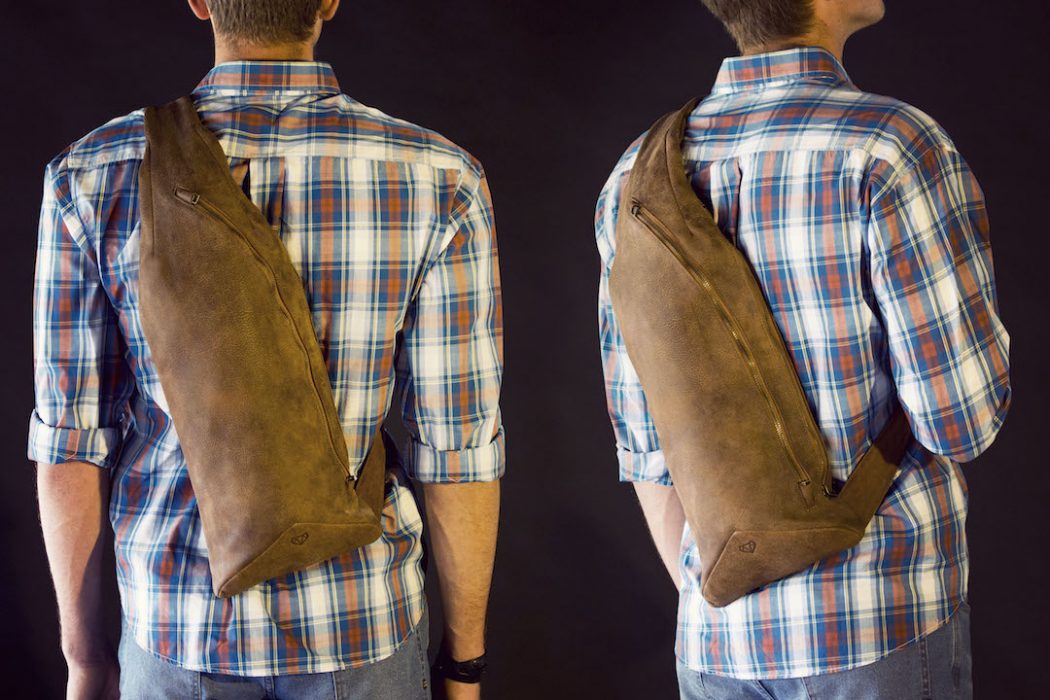 Nisnas Vortex Shadow Leather Bag | The Coolector