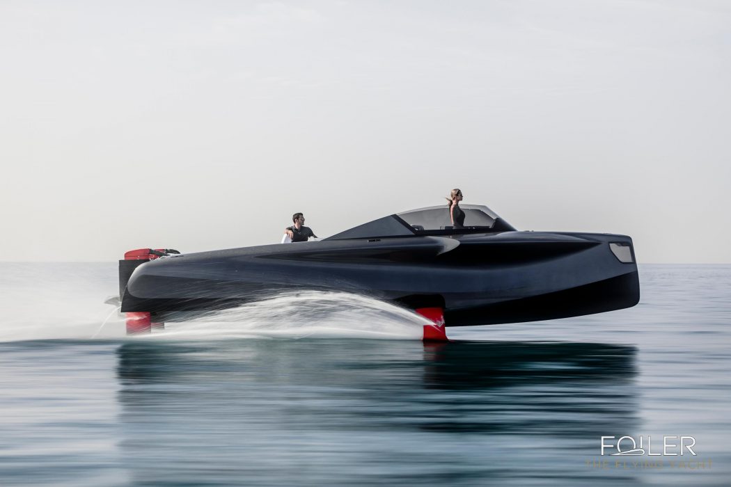 Foiler Flying Yacht | The Coolector
