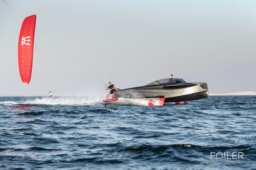 Foiler Flying Yacht | The Coolector