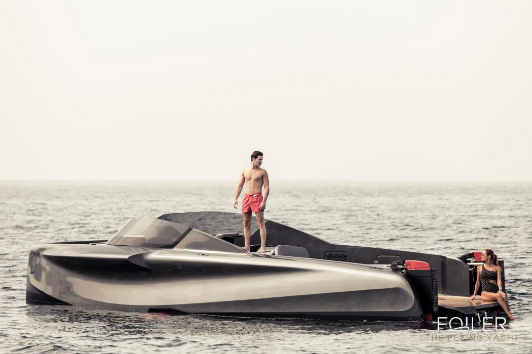 Foiler Flying Yacht | The Coolector